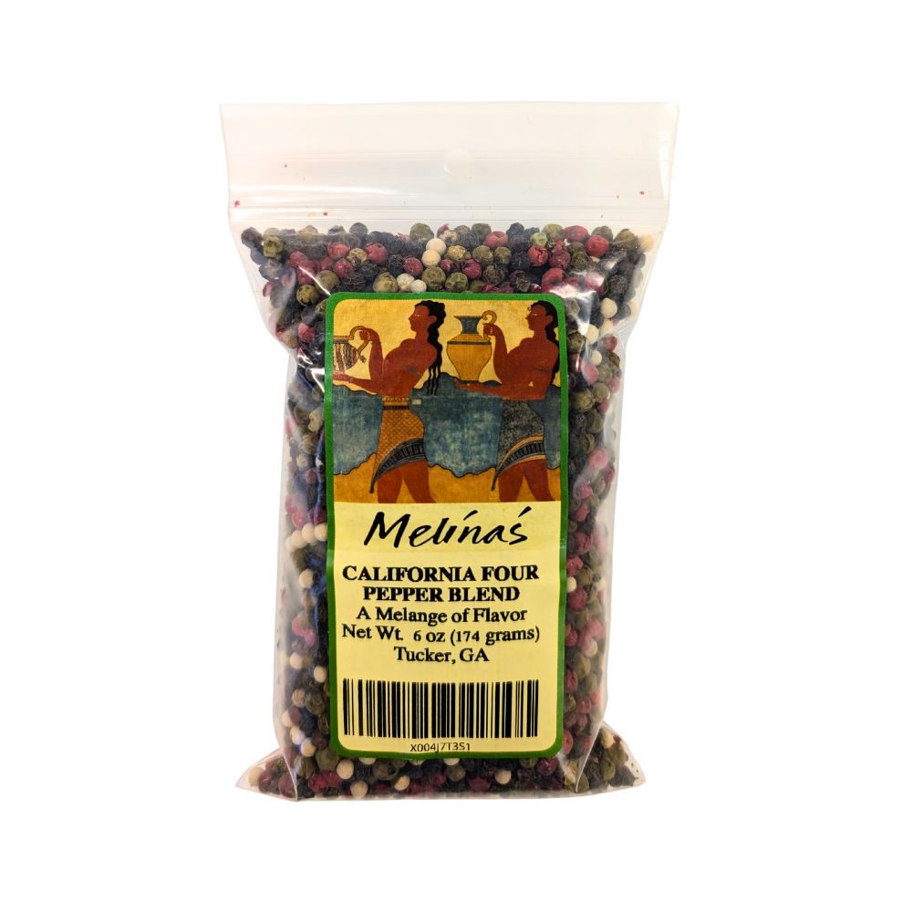 Melina's California Four Pepper Blend, 6 oz (174 grams) | Hongar Farms